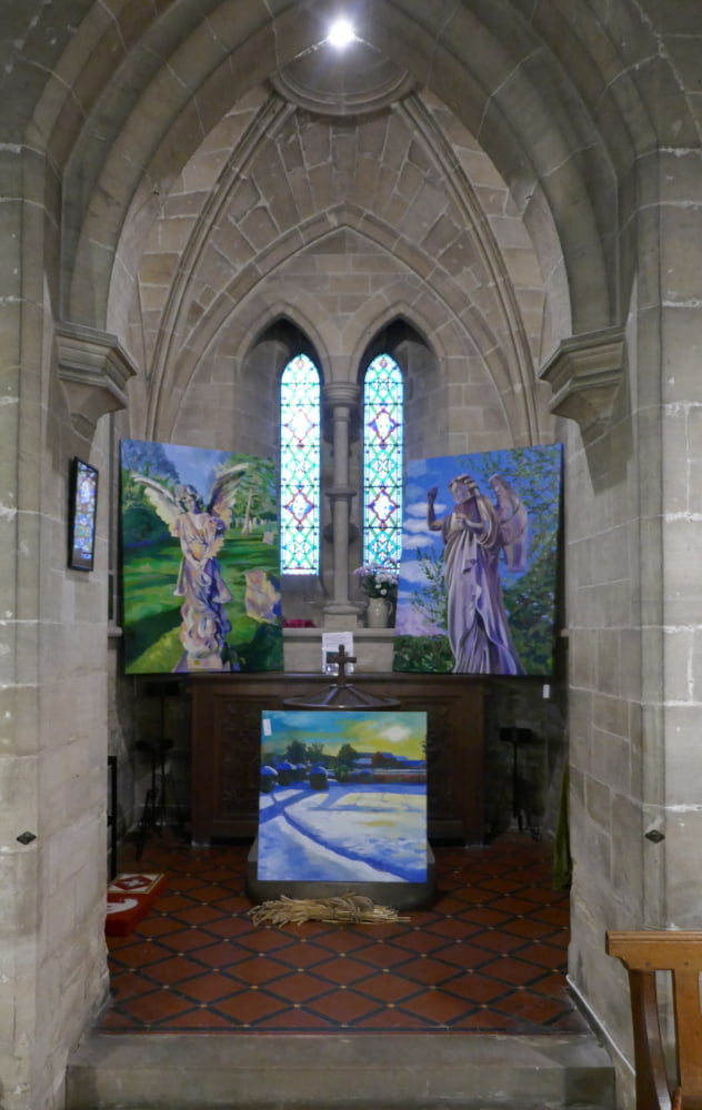 Nidd Church - Shirley Hudson | Nidd Art Trail