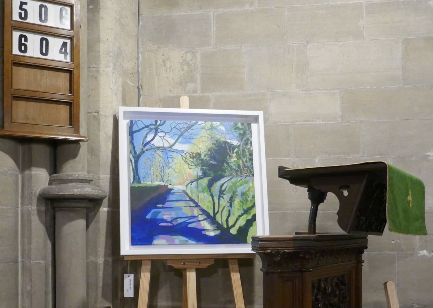 Nidd Church - Shirley Hudson | Nidd Art Trail
